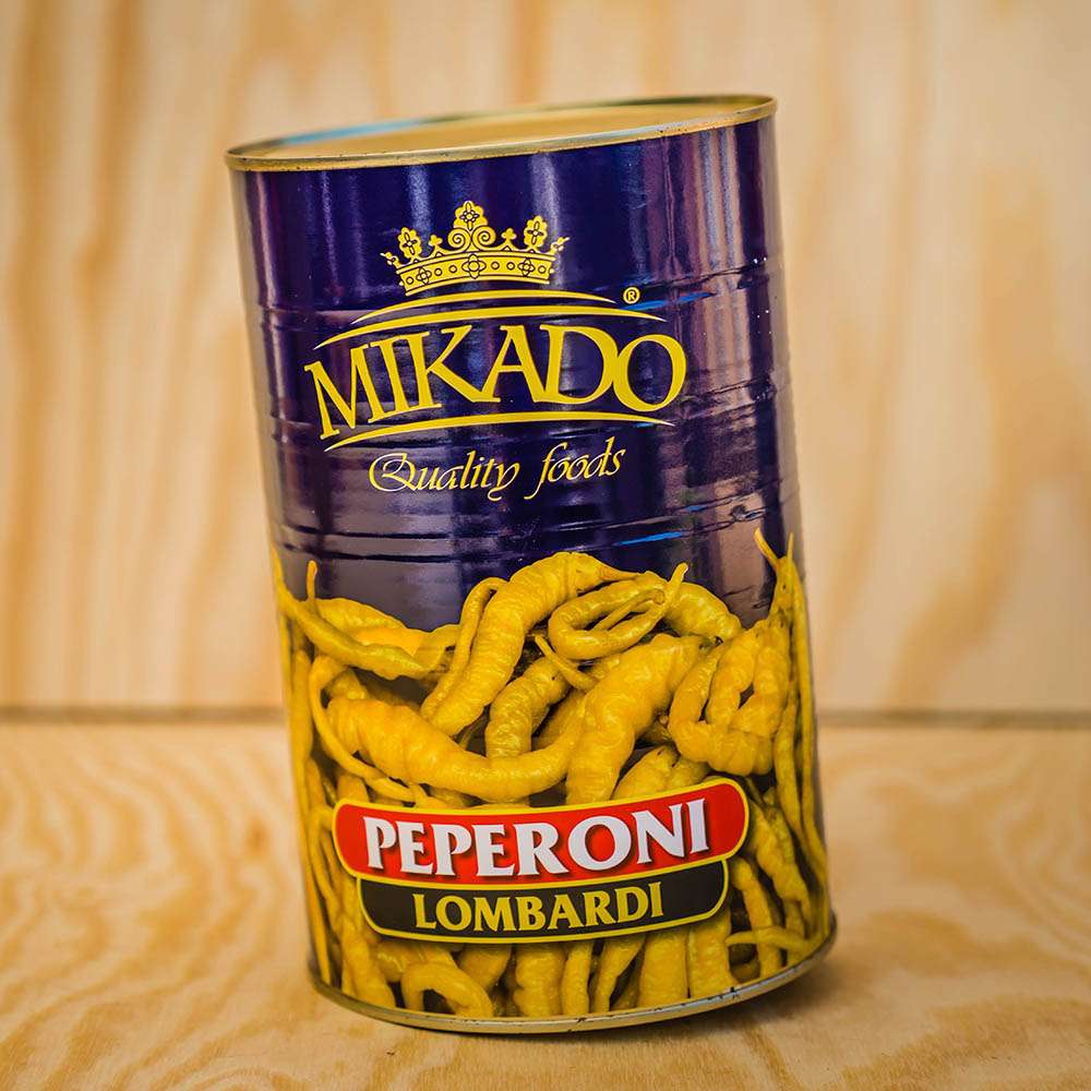 Peperoni Lombardi, grün, ganz, mild, 3 x 4250ml Dose, MIKADO ...